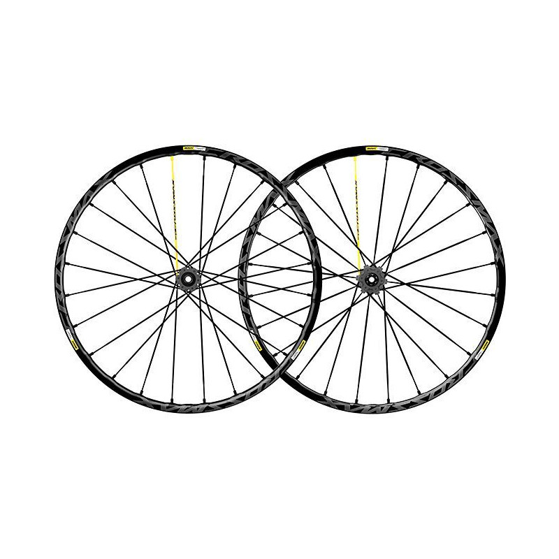 Roues à pneu 29p MAVIC vtt Crossmax Pro UST 29 Boost XD noire décor gris